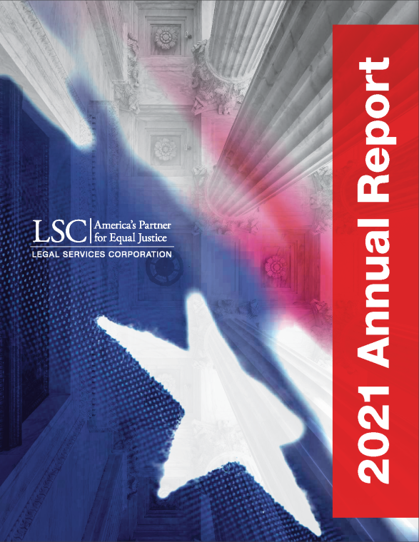 2021 Annual Report Lsc Legal Services Corporation Americas